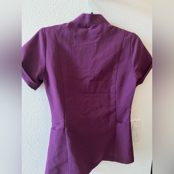 Figs | Tops | Figs Limited Edition Dark Purple Inala Slim Top | Poshmark